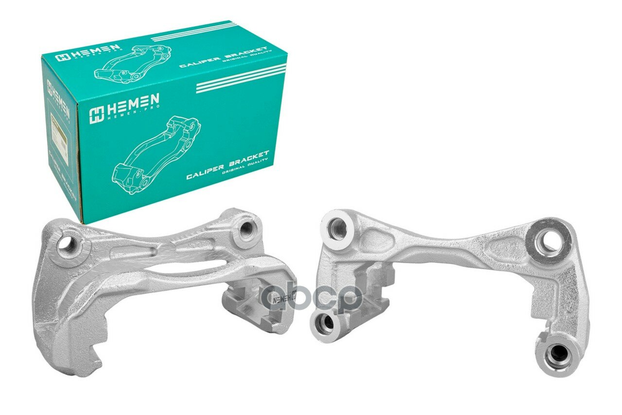 Скоба суппорта передняя левая Nissan Qashqai 06-, Juke 10-, Tiida 07- (HCBFL019) HEMEN арт. HCBFL019