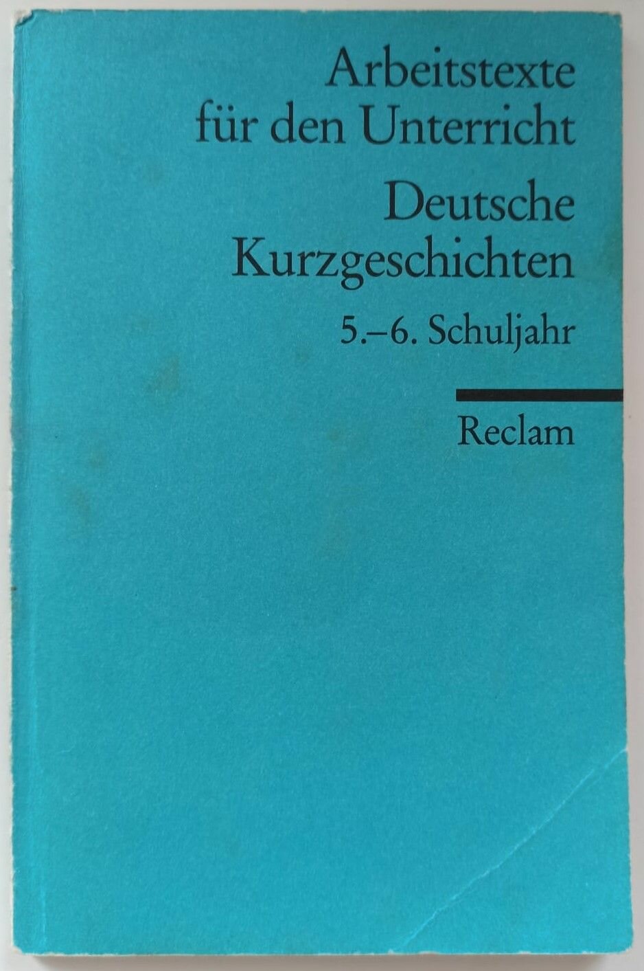 Deutsche Kurzgeschichten 5.-6. Schuljahr