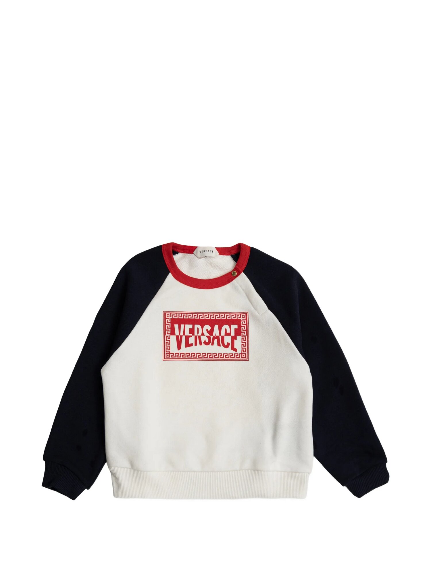 Толстовка Greca-print raglan-sleeve sweater