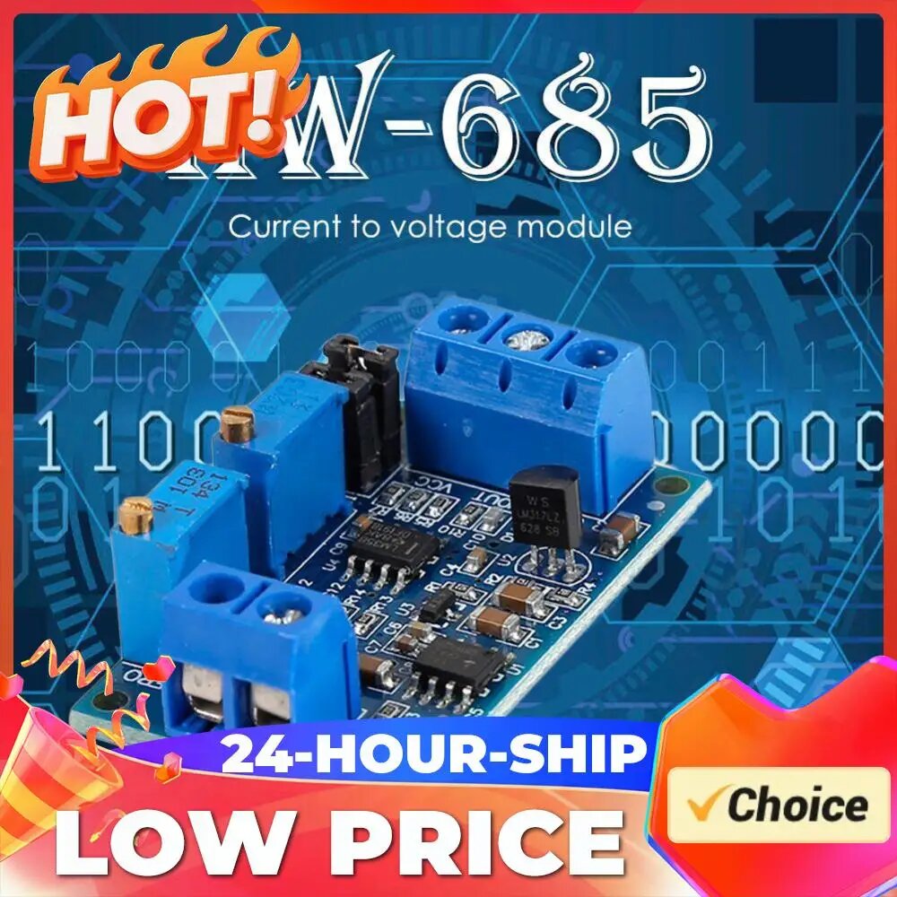 Преобразователь тока HW-685 0/4-20 мА в 0-3.3В/5В/10В