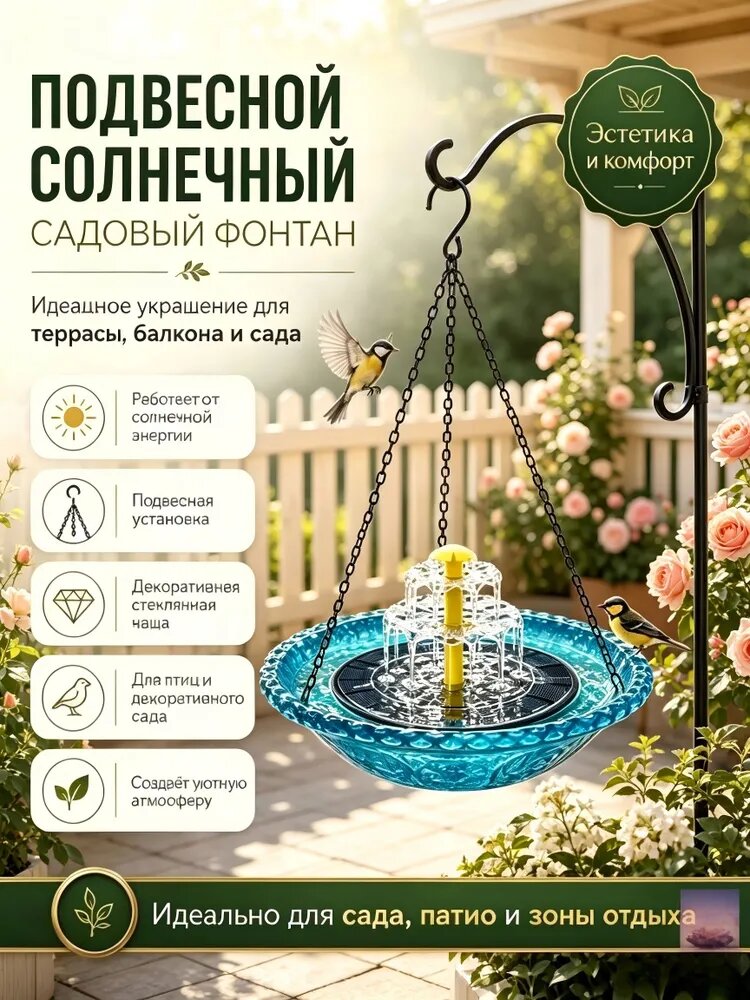Фонтан садовый