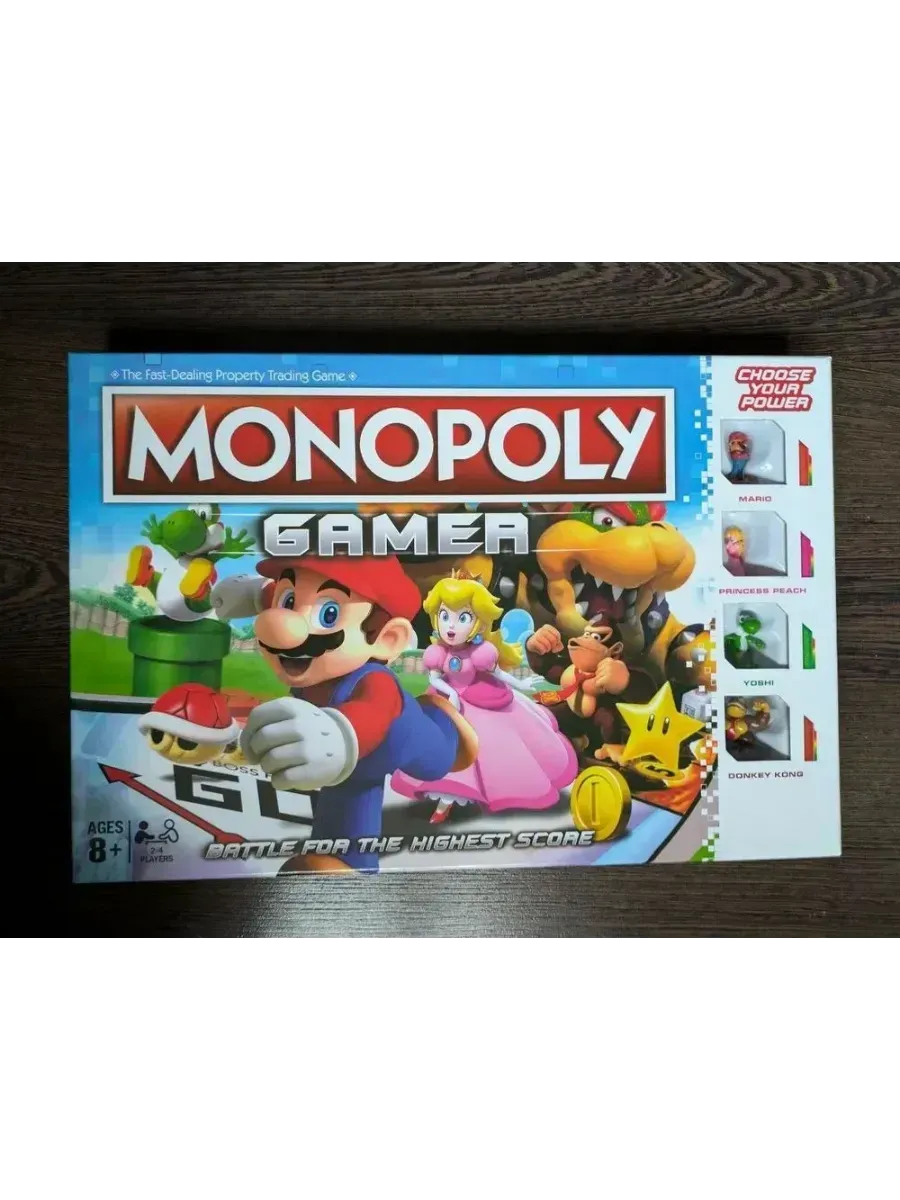 Английская версия Настольная игра Монополия Геймер Gamer
