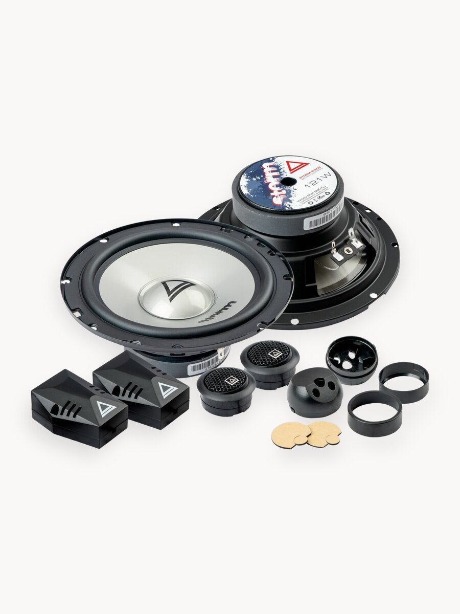 Колонки автомобильные компонентная акустика SQ AurA STORM-6.2CS V2 / 2 полосы, 16 см