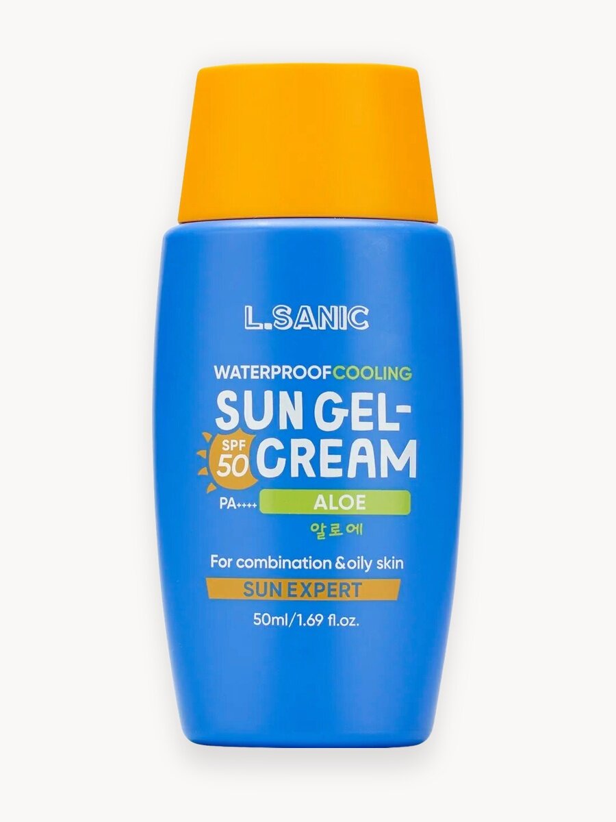 Солнцезащитный матирующий гель-крем для лица Корея л саник