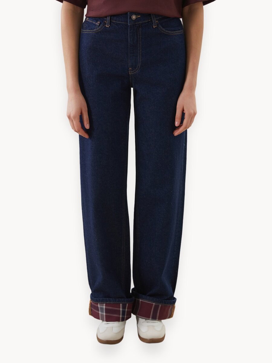 Джинсы широкие 