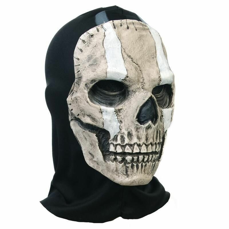 Балаклава-маска Череп Гоуст Ghost из Call of Duty "череп и призрак", маска для шлема