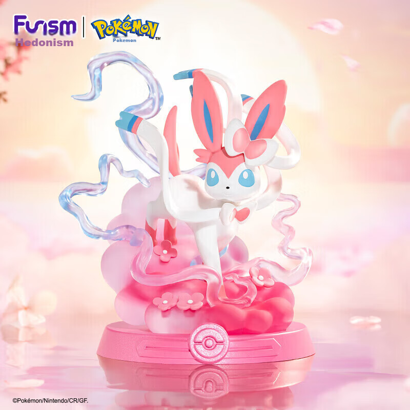 Funism Pokemon Adventure Eevee Blind Box, Anime Trendy Figurine, Birthday Gift for Women's Day, Single Item