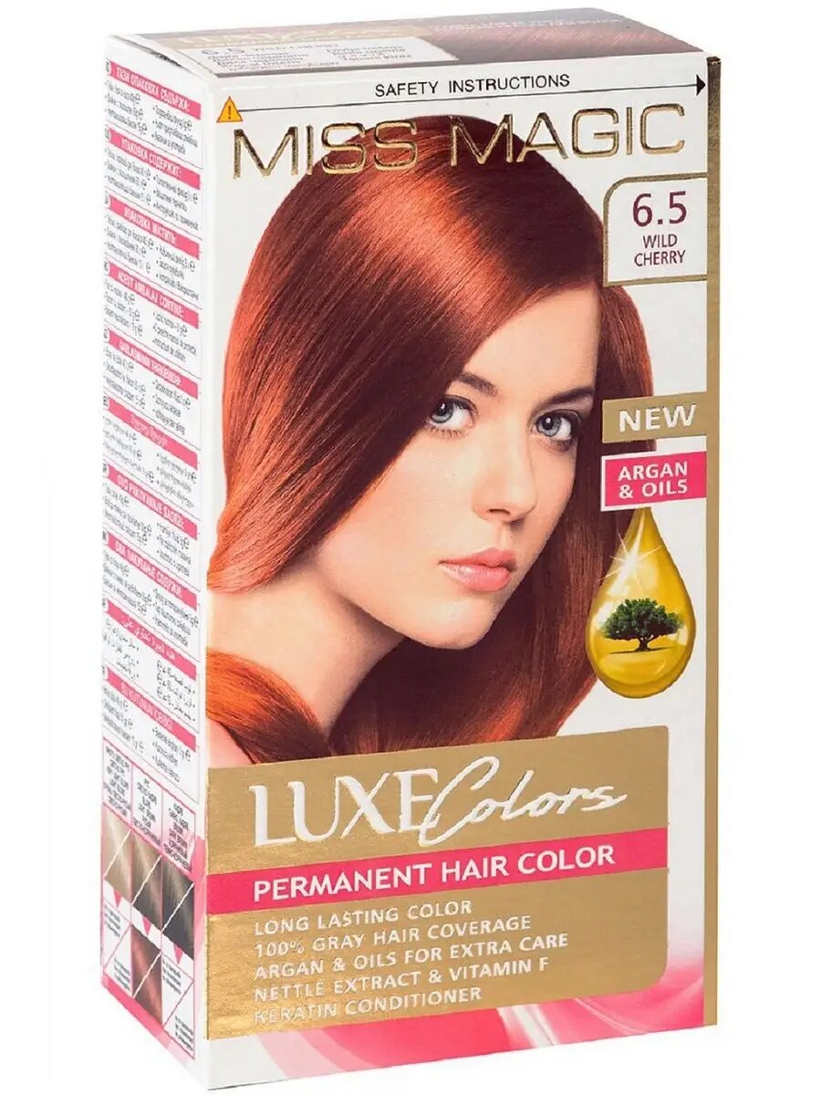 Miss Magic LUXE COLORS 6.5 - дикая черешня