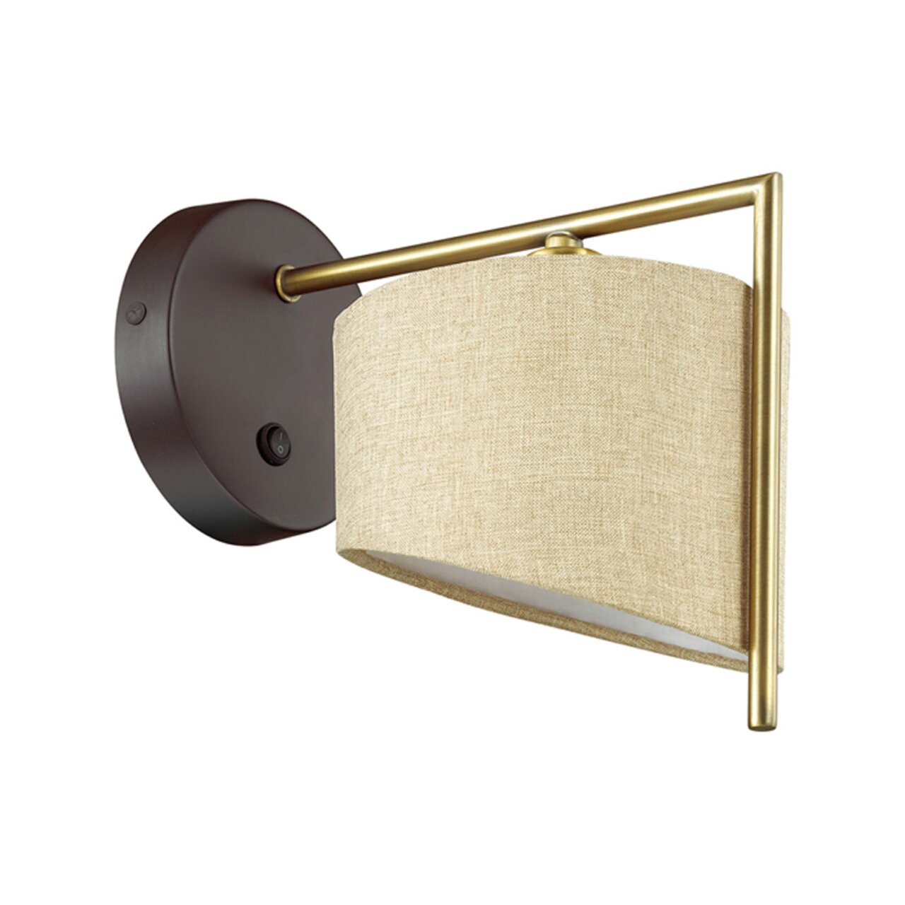 Бра KAREN Е14 40Вт металл текстиль настенный светильник для гостиной и спальни