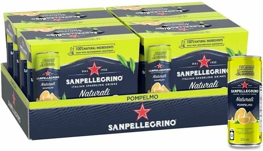 Sanpellegrino Pompelmo, 0,33л*24шт