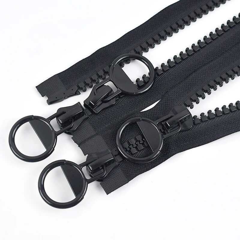 1 шт. 60-150 см 15 # Большая смоляная молния, одинарный/двойной слайдер, черные молнии, пуховик, багажная палатка, швейная застежка-молния, сделай сам, Reapir