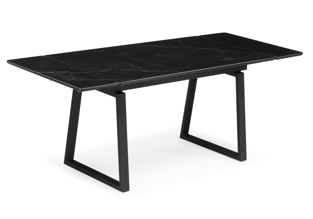 Керамический стол Джек Woodville черный, металл и керамика