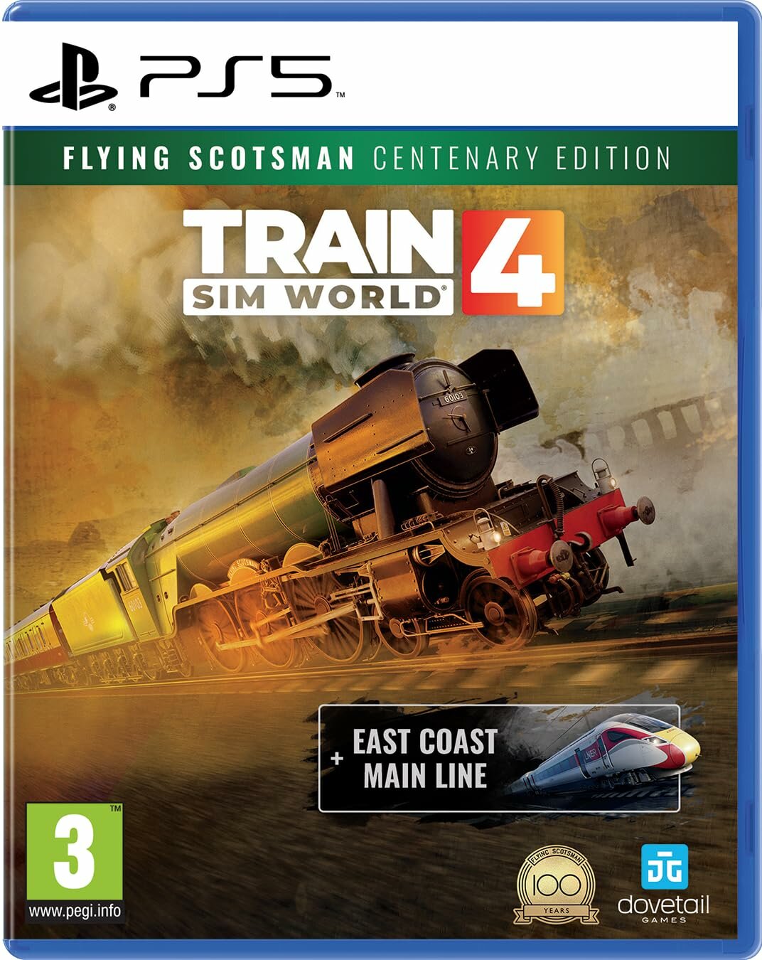 Train Sim World 4 Flying Scotsman Centenary Edition PS5 (русские субтитры)
