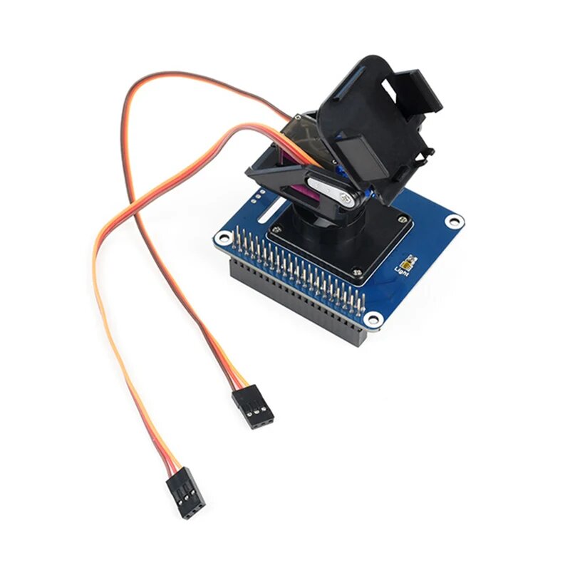 Caturda плата расширения Raspberry Pi 4 2-DOF с датчиком освещенности