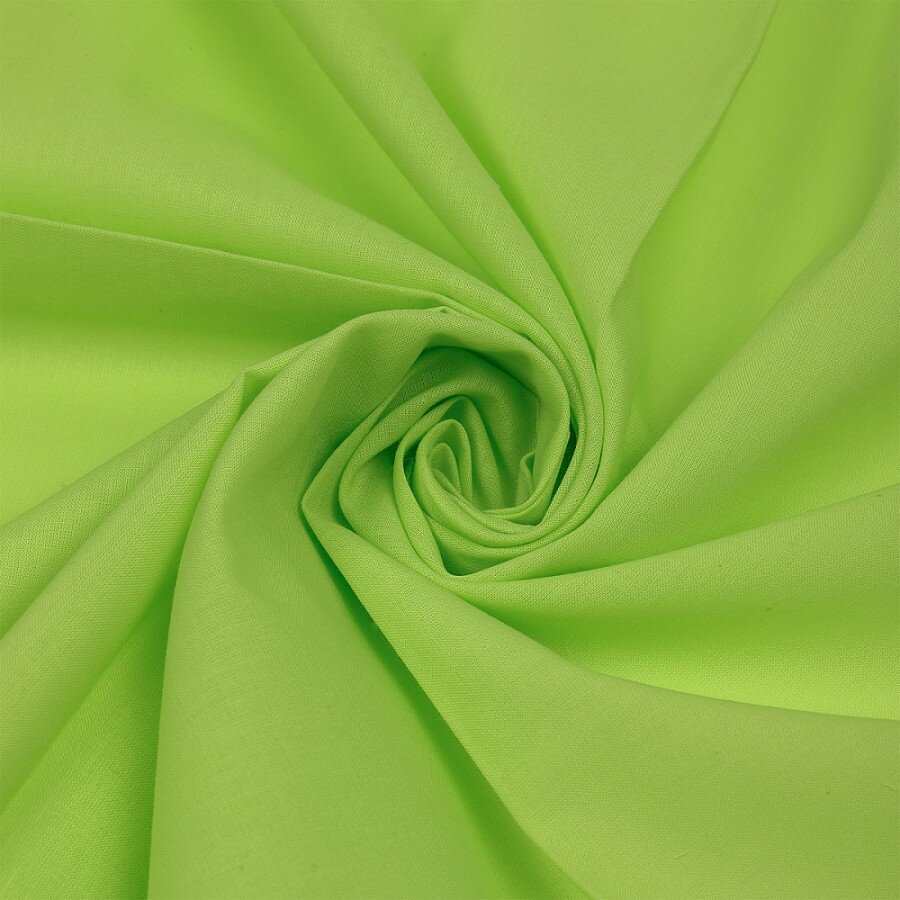 Ткань Батист 72 г/м² 100% хлопок шир.150 см TBY. Bt.23 цв. салатовый уп.2м