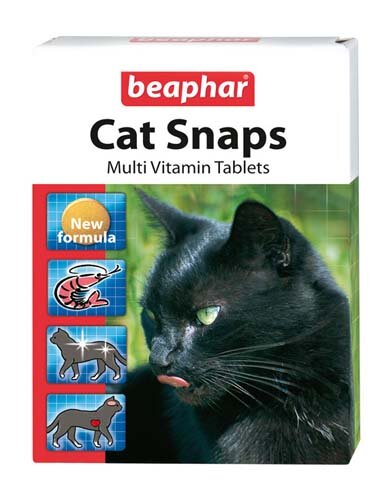 Beaphar Витамины для кошек (Cat snaps), 75 шт.