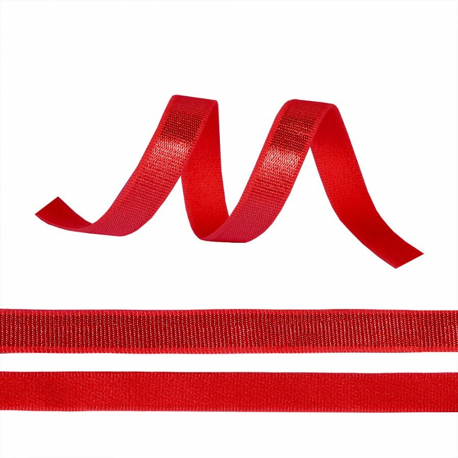 Резинка TBY бельевая (для бретелей) 8мм цв. SD163 красный уп.25м