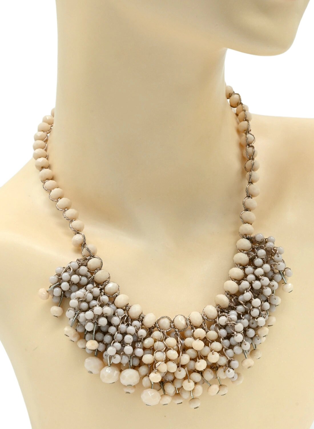 Колье, циркон