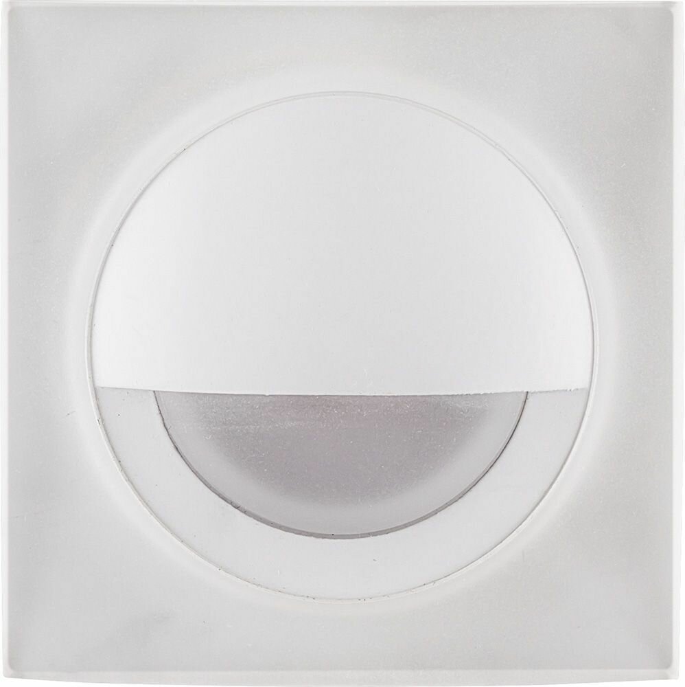 Светильник светодиодный встраиваемый / Подсветка для лестницы 3W 4000K белый Feron LN008 32665