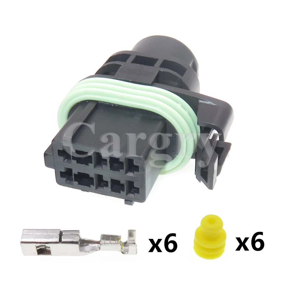 Автомобильный водонепроницаемый разъем для проводки 6P 1 Set Female