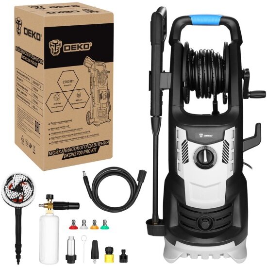 Мойка высокого давления Deko DKCW2700 PRO KIT (085-2031)