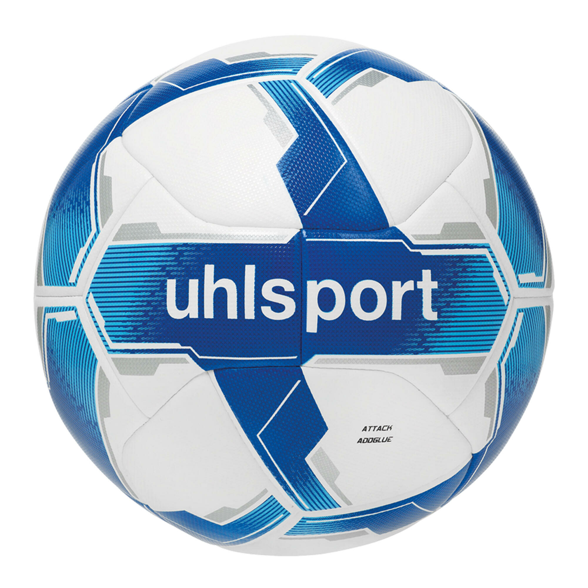 Футбольный мяч Decathlon Uhlsport Addglue, размер 4, полиуретан, синий