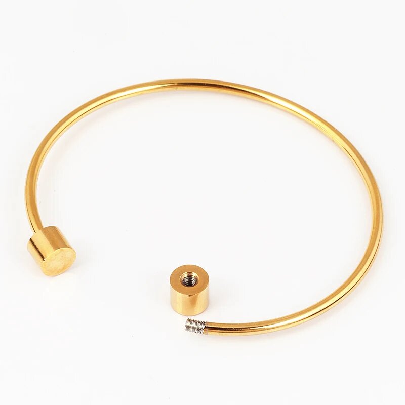 Браслет из латуни с позолотой, набор для создания украшений, 1 шт. P232585-Gold