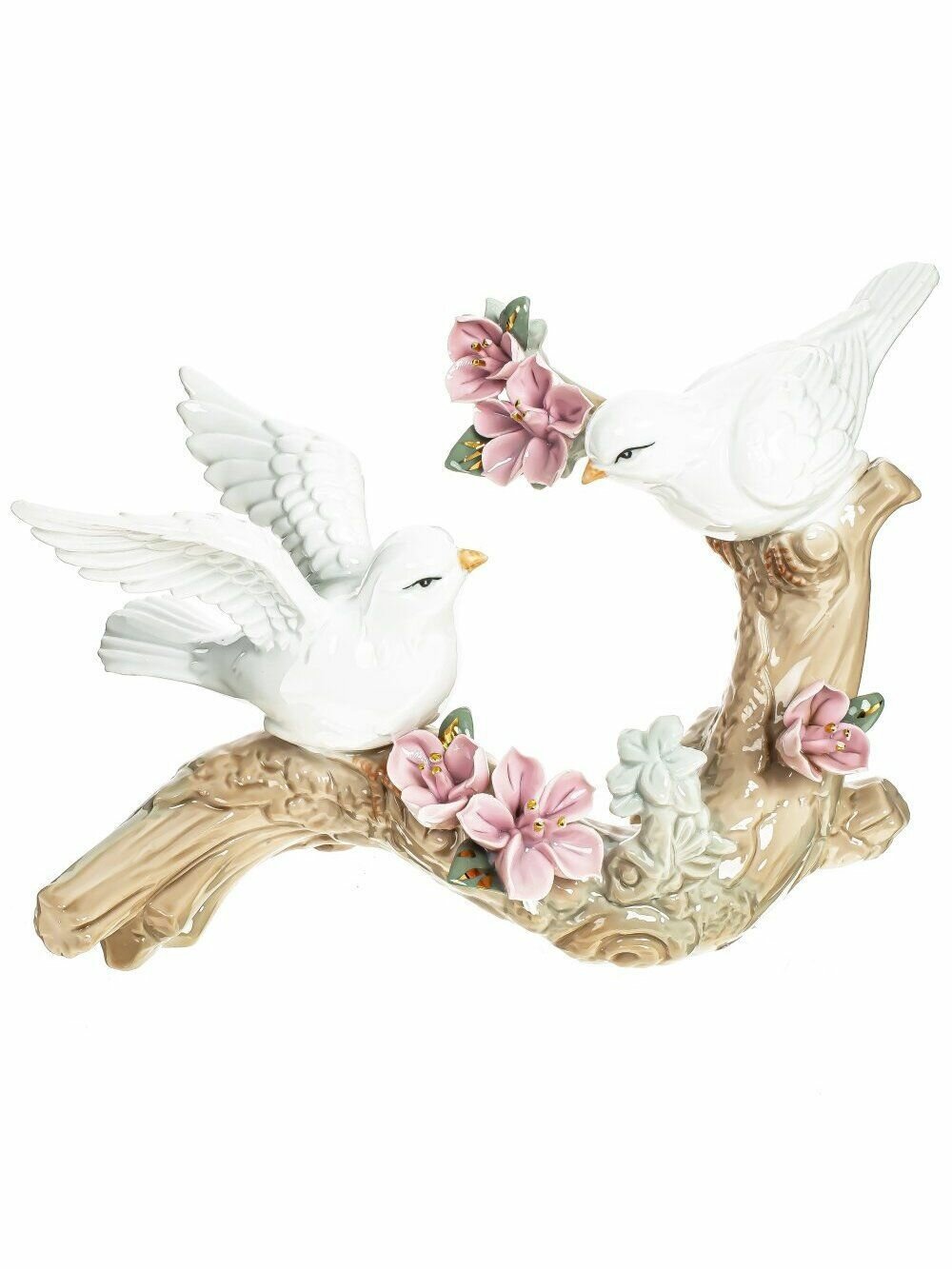 Фигурка декоративная Романтика, высота 15 см, длина 21 см