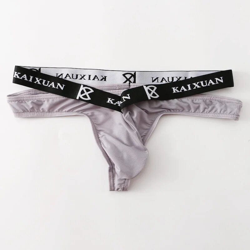 Мужские стринги Light purple XL