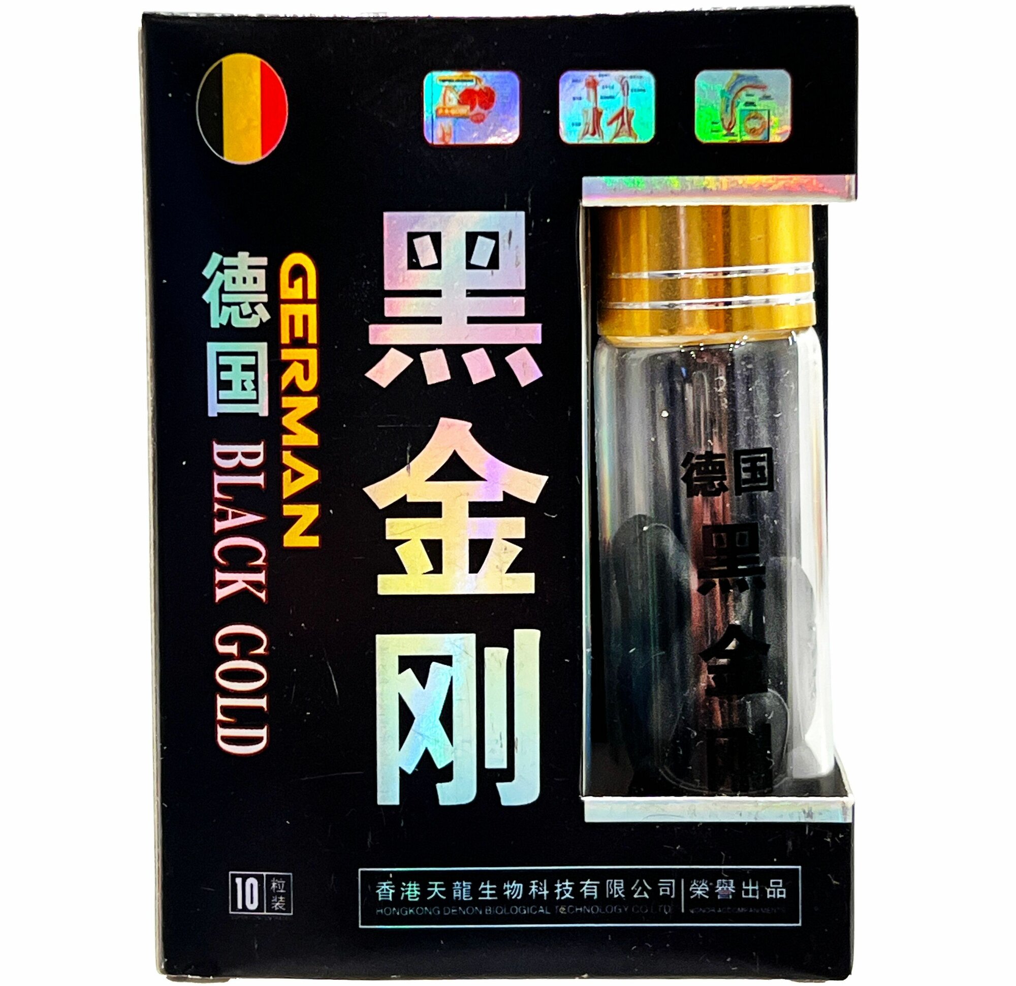 Германское Черное Золото для потенции, афродизиак мужской German Black Gold