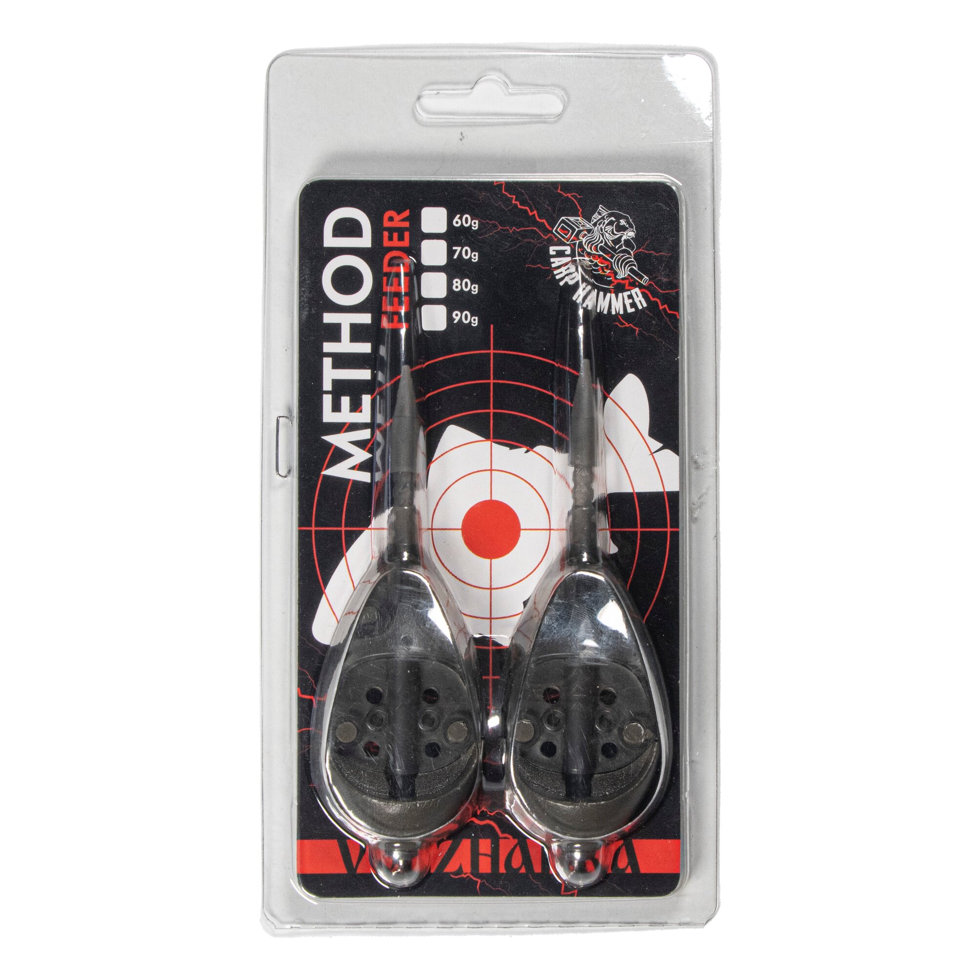 Кормушка "Carp Hammer Distance Method XL" 90гр (2 шт/уп)