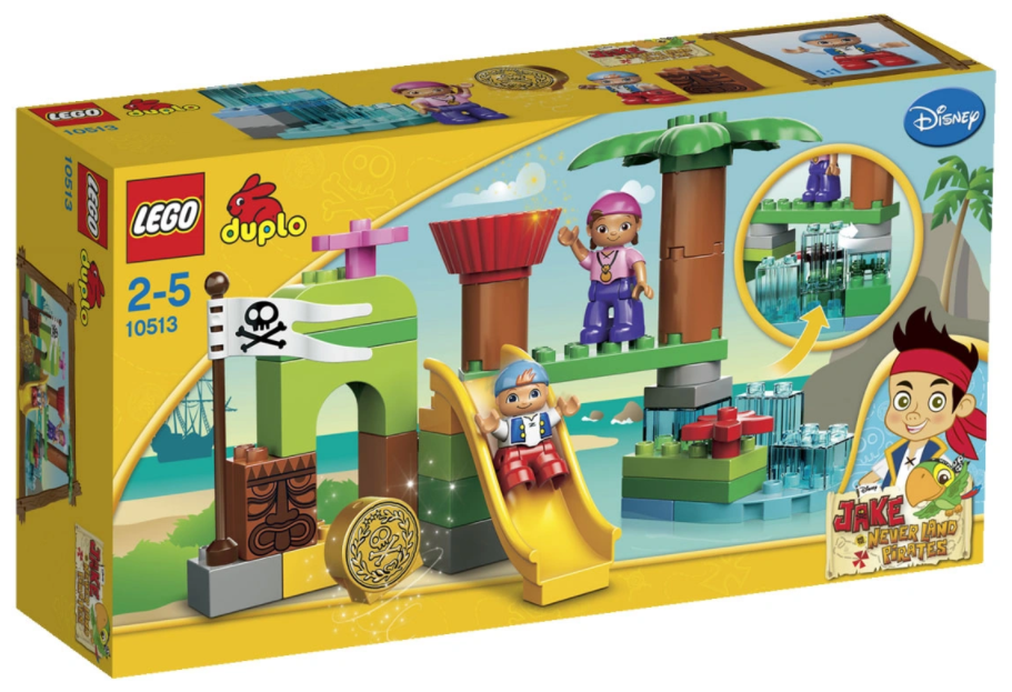 Конструктор LEGO DUPLO Штаб Пиратов Нетландии, (10513), 37 деталей