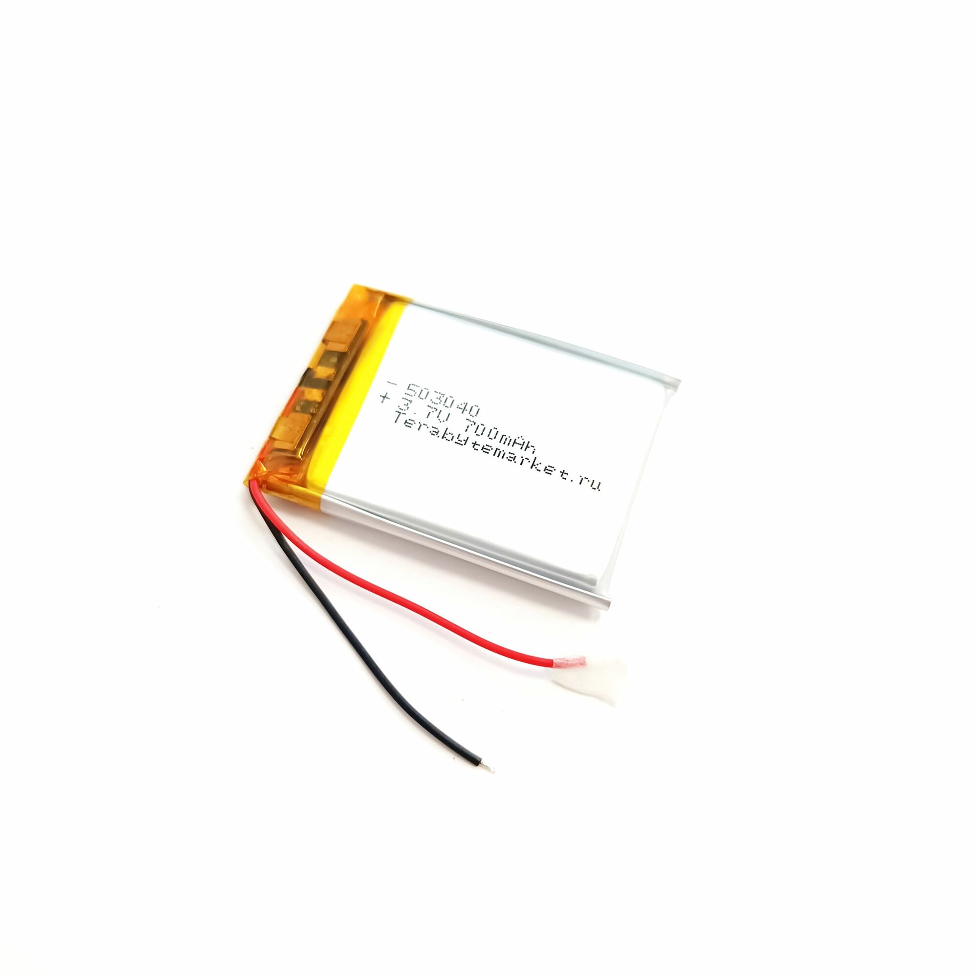Mystery MDR-830HD аккумулятор 700mAh 3.7v 2 провода (батарея на видеорегистратор совместимая универсальная)