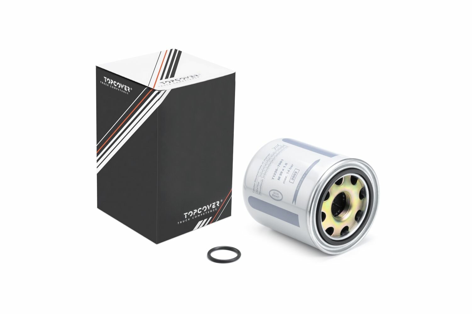 Фильтр пневматической системы с маслоотделителем, подходит для Рено Magnum DXI Мидлум I Премиум 2 Вольво FE FL Renault Dxi Midlum Premium Volvo Fe Fl, T12367001, TOPCOVER