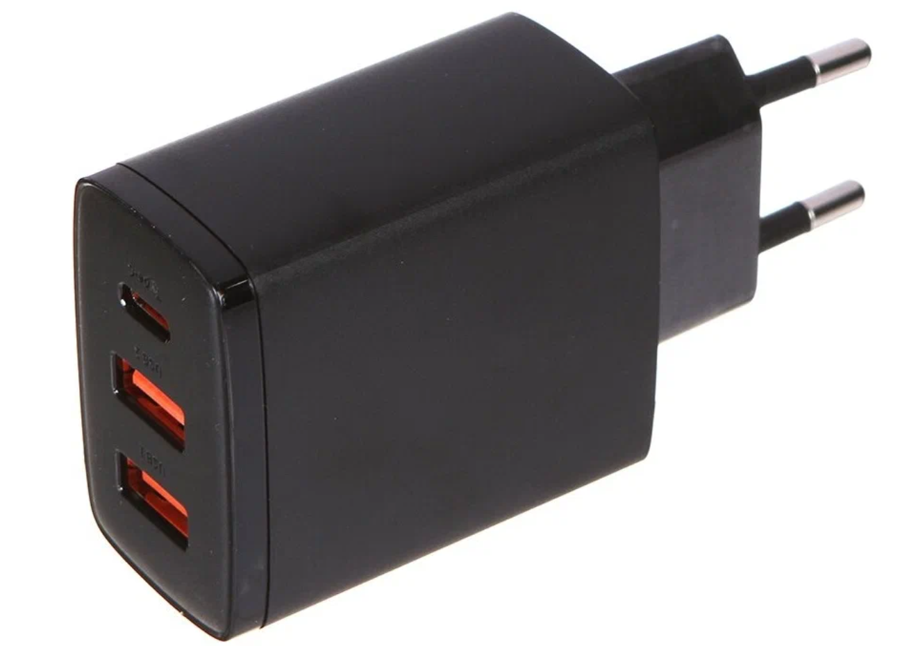 Сетевое зарядное устройство Baseus Compact Quick Charger 2U+C 30W EU Черный (CCXJ-E01)