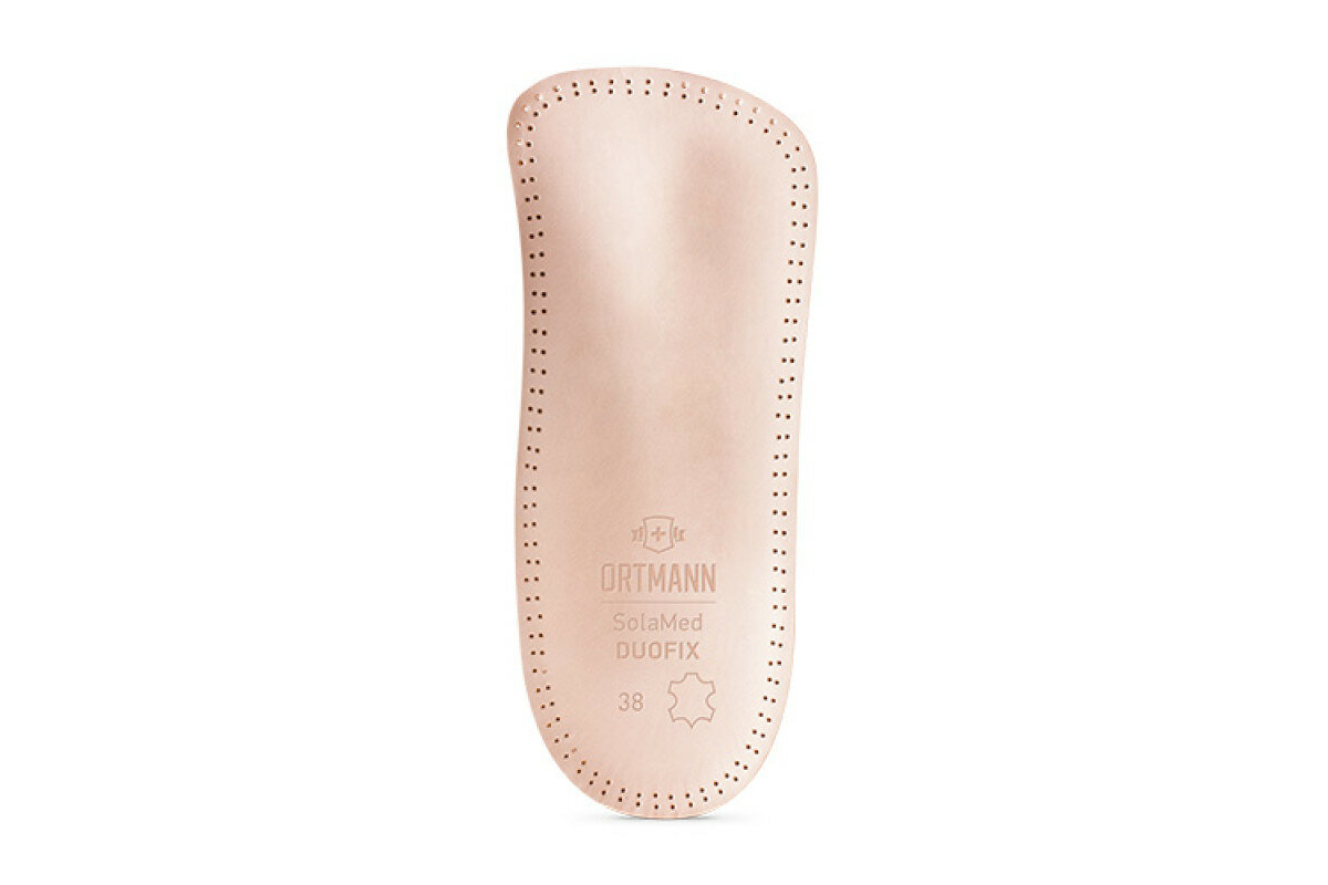 Полустельки мягкие Duofix Solamed для закрытой обуви, 42 размер, бежевые Ortmann