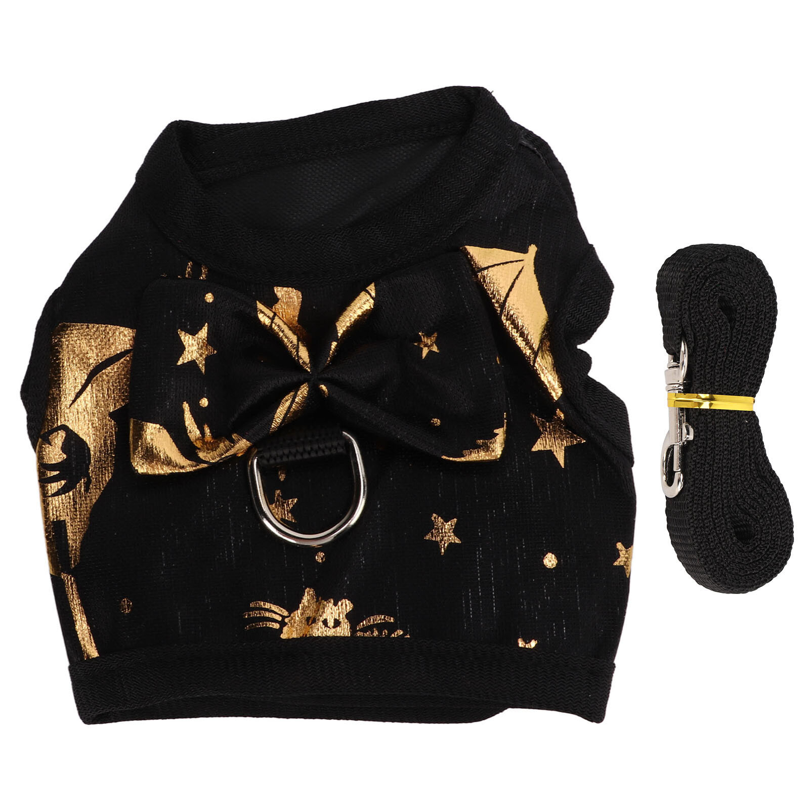 Регулируемая шлейка-поводок для кролика, мягкий нейлоновый жилет для хорька, котенка, морской свинки.