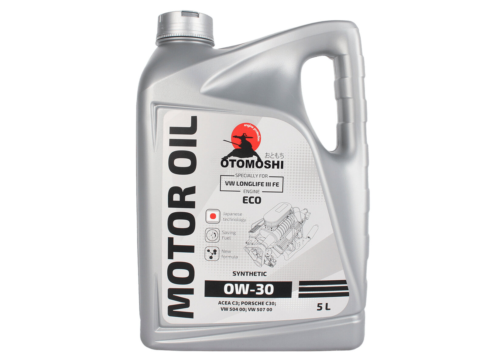Масло моторное OTOMOSHI ECO for VW LL-III FE 0W30 5л