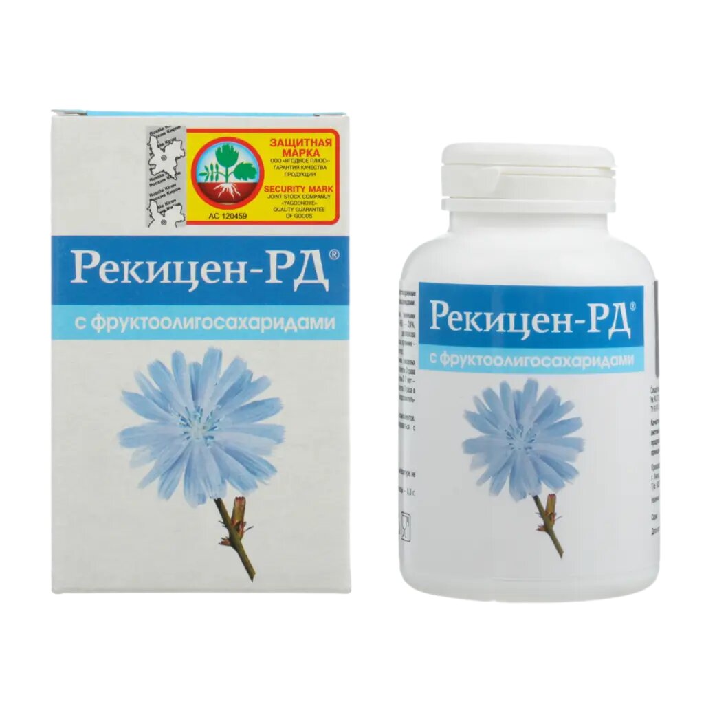Рекицен-РД с фрутоолигосахаридами таблетки массой 0,7 г 90 шт