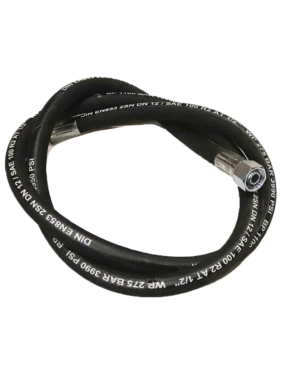 Рукав РВД (шланг) 27*1850 (М22*1,5) 2SN