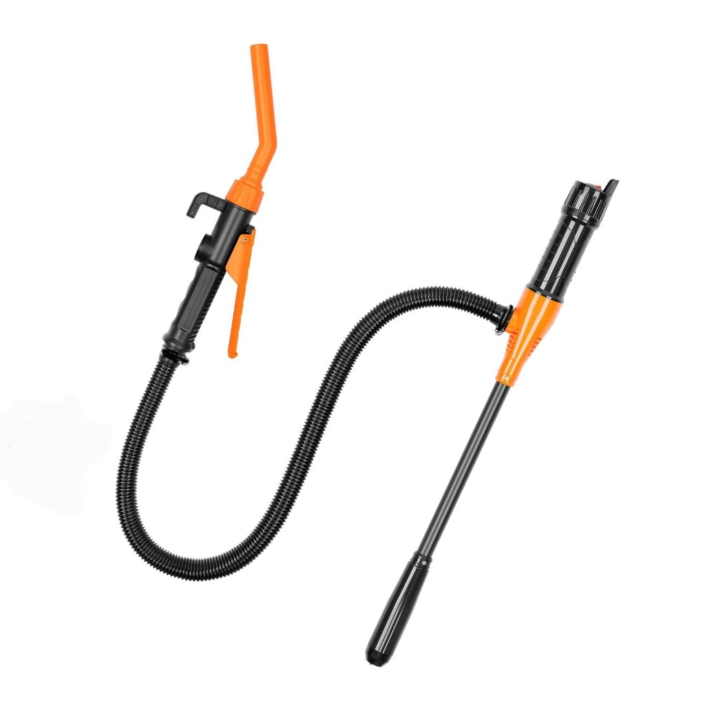 Набор инструментов автомобильный, Съемный электрический водяной насос, труба для всасывания масла, устройство для всасывания масла, портативный электрический масляный насос, самодвижущийся шланг, масляный насос-оранжевый