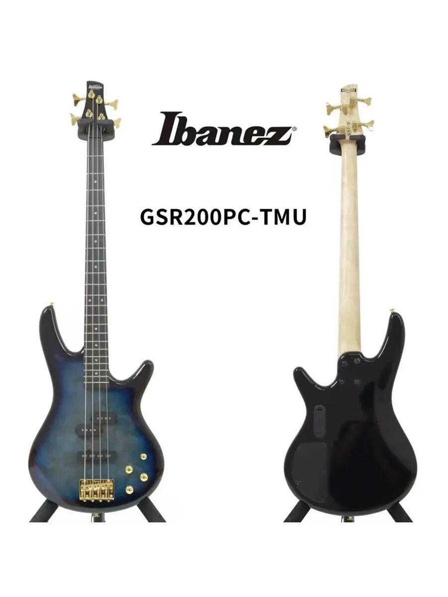 Бас-гитара Ibanez "GSR200PC", 4-струнная, палисандровый гриф
