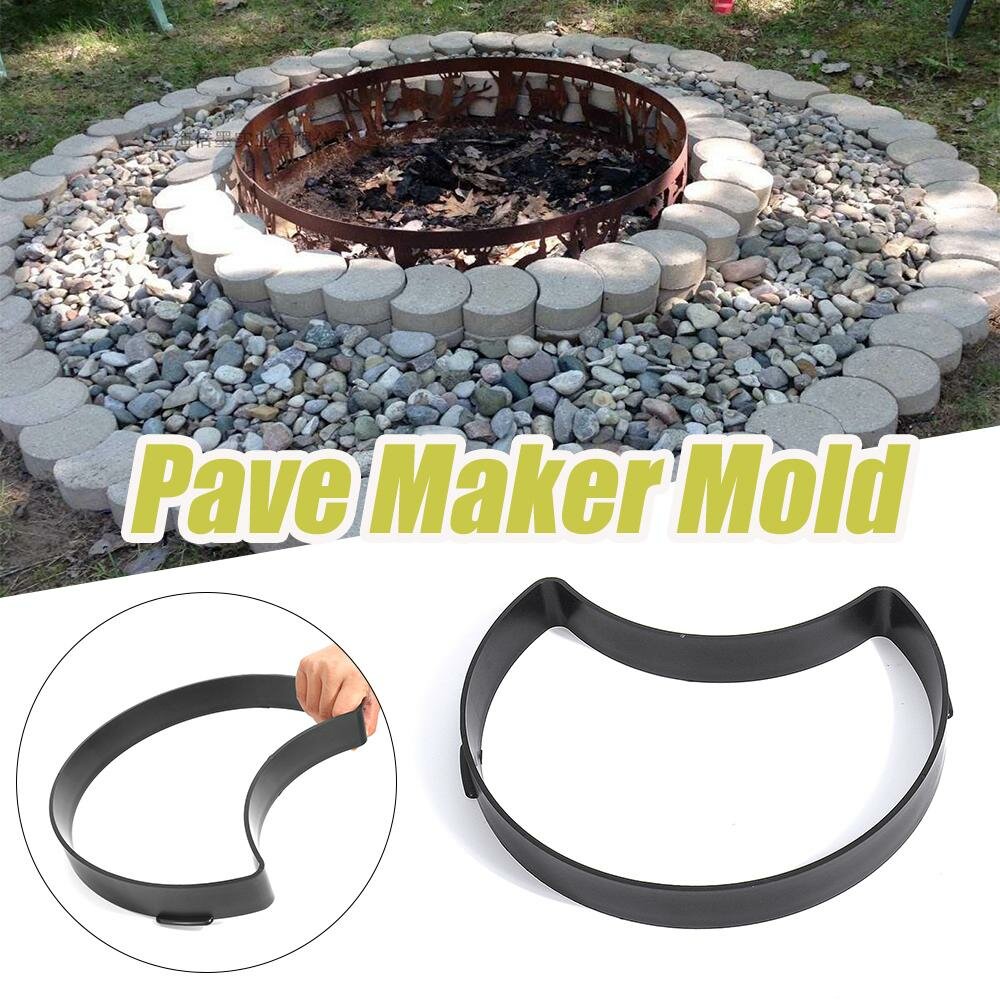 Многоразовая форма для самостоятельного изготовления дорожек, пластиковая форма для укладки кирпича на газоне, цементная форма для мощения