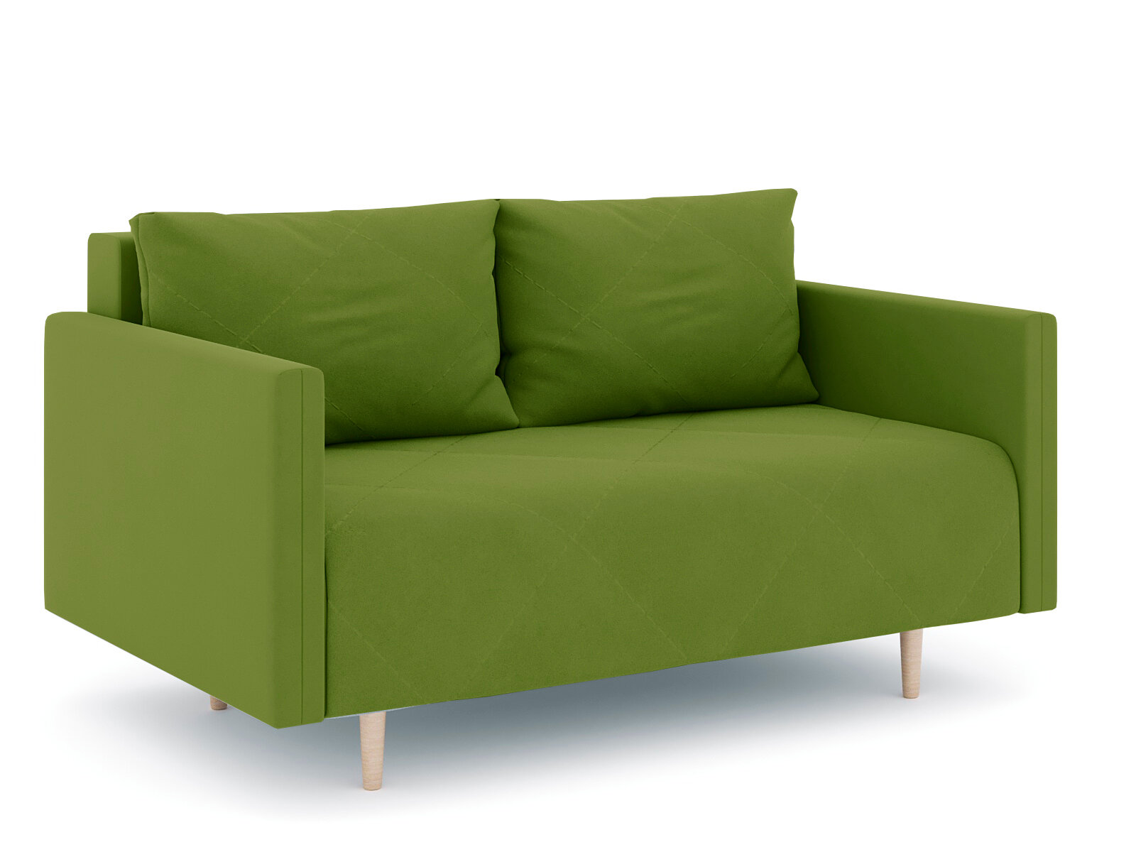 Диван прямой Мили мини 2, Грин