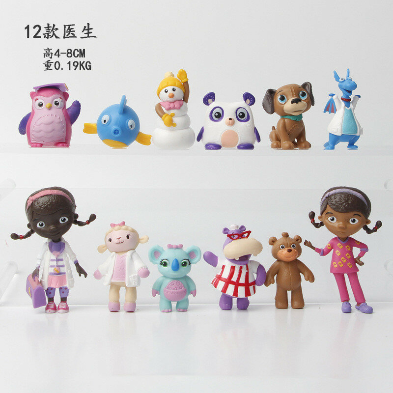 Качественная пластиковая фигурка Доктор Плюшева для imaginative игры детей