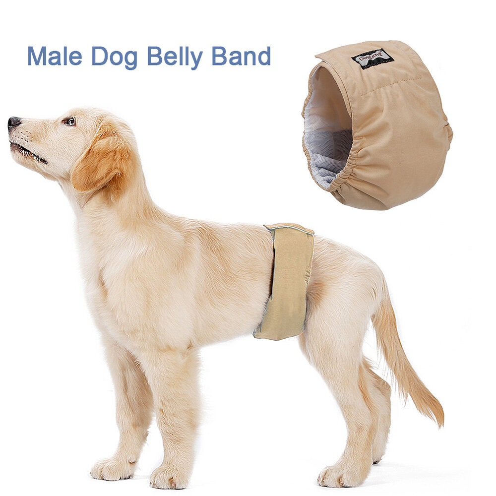 Многоразовый водонепроницаемый бандаж для живота собак: удобные физиологические трусы для приучения к туалету