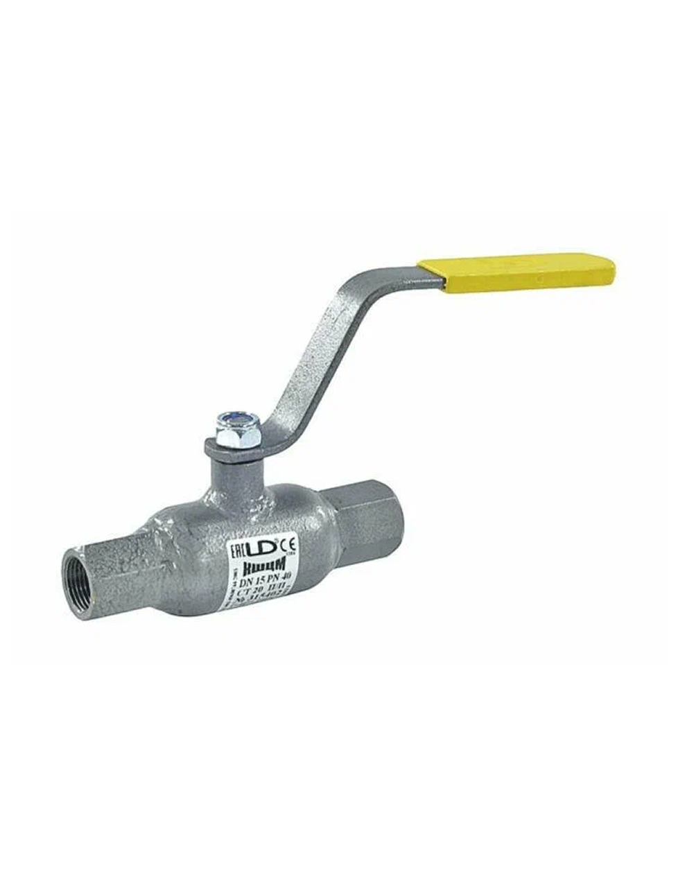 Кран шаровой сталь КШ. Ц. М Ду 20 Ру40 ВР L=135мм LD КШ. Ц. М.020.040. Н/П.02