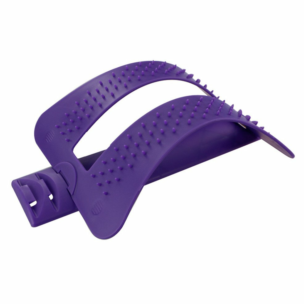 Массажер для спины Stretcher Stretching Magic Lumbar Support Waist Neck Relax - фиолетовый нормальный