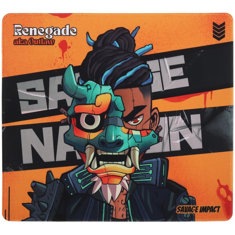 Коврик A4Tech Bloody SI-45 Renegade Sunset, ткань, резина, разноцветный