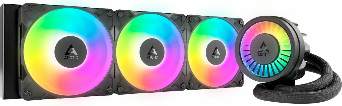 Система жидкостного охлаждения Arctic Liquid Freezer III Pro 360 ARGB Black (ACFRE00184A)